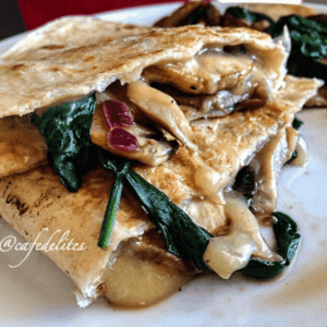 Italian Vegetable Mozzarella Toasted Wrap - Cafe Delites