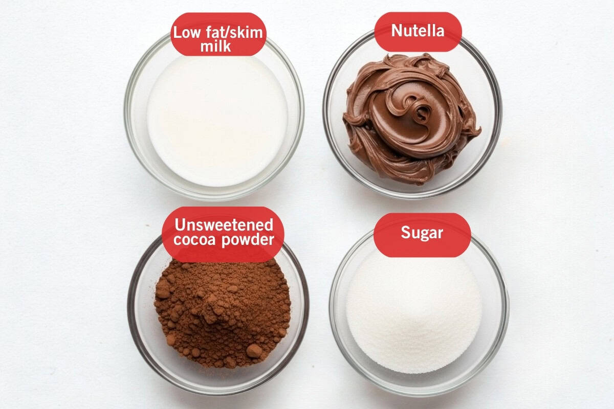 Nutella Hot Chocolate - Cafe Delites