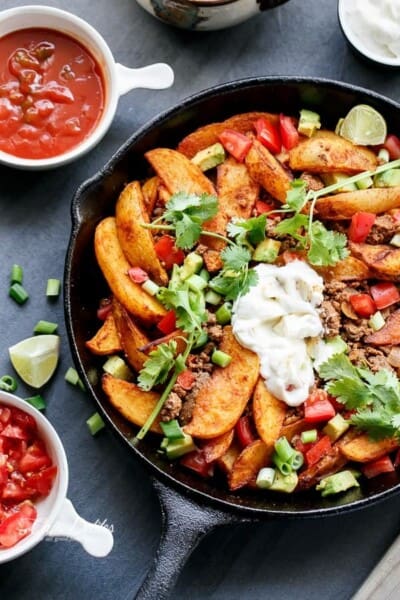 Smokey Mexican Beef Wedges