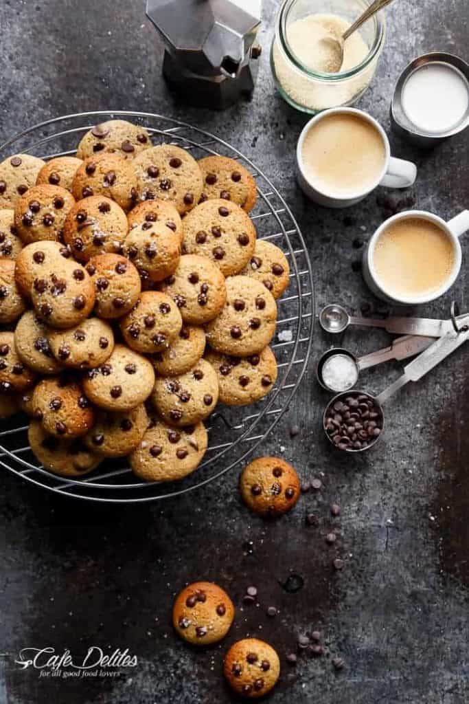 Mini chocolade Chip Griekse yoghurt koekjes | Onyx