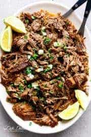 Slow Cooker Barbacoa Short Rib Tacos - Cafe Delites