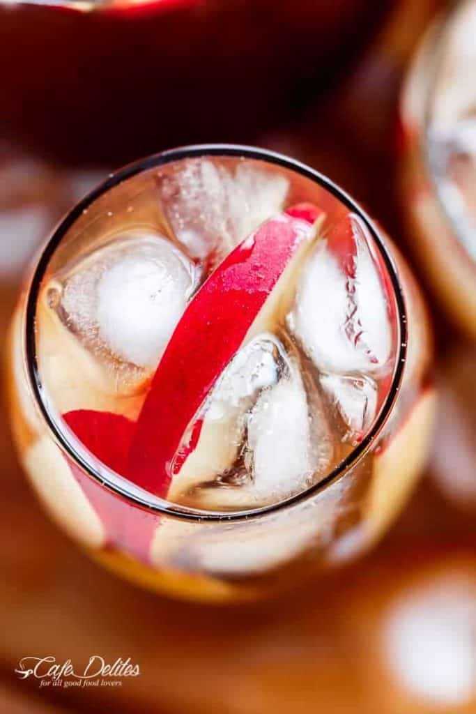 White Peach Iced Tea - Cafe Delites