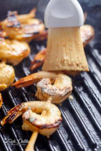 Satay Shrimp Skewers - Cafe Delites