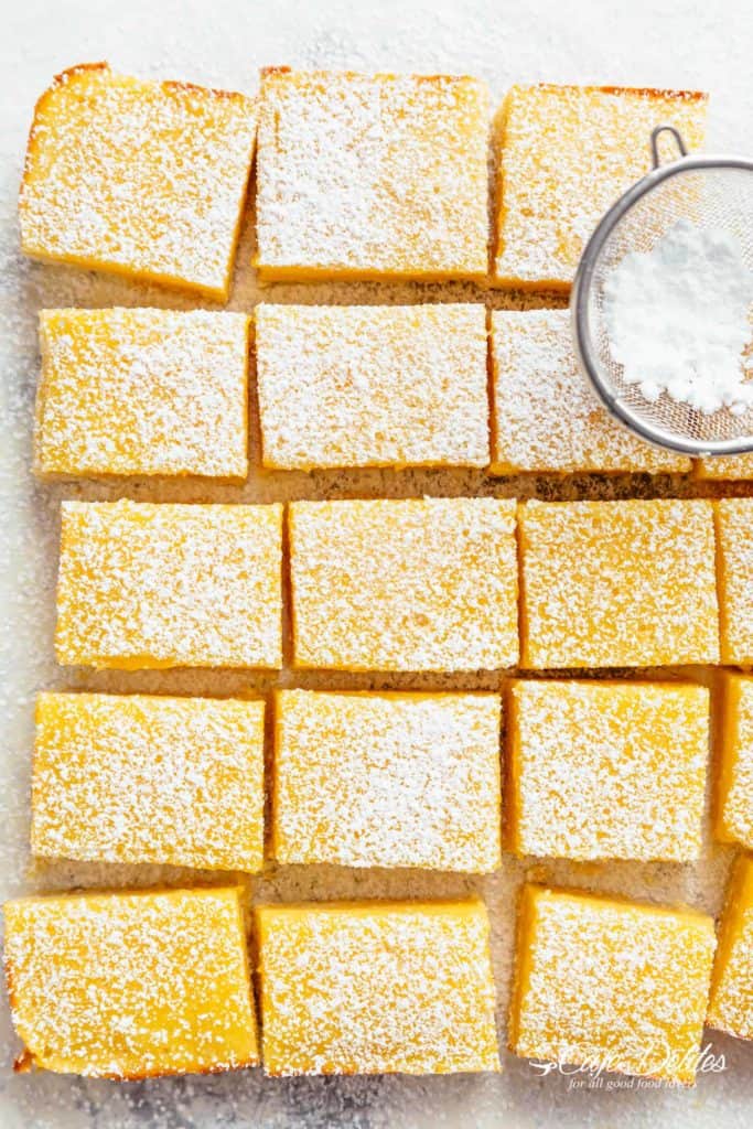Lemon Bars - Cafe Delites