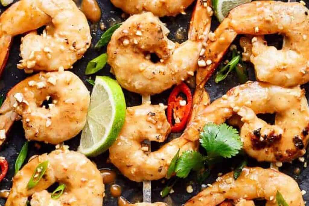 Shrimp Satay - Cafe Delites