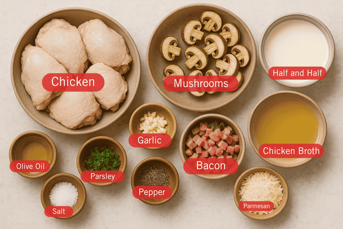 Creamy Garlic Parmesan Chicken - Cafe Delites