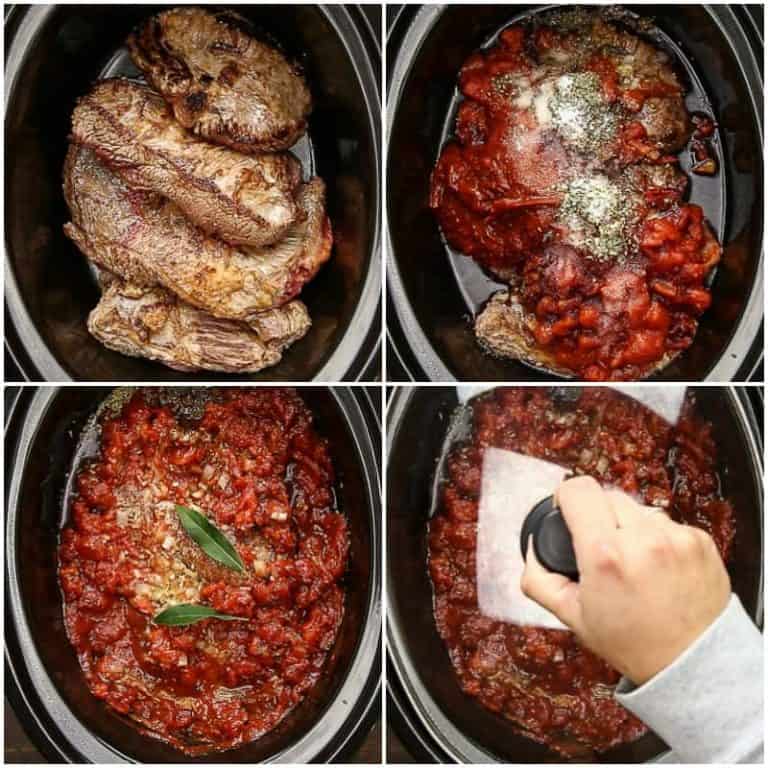 Slow Cooker Beef Ragu - Cafe Delites