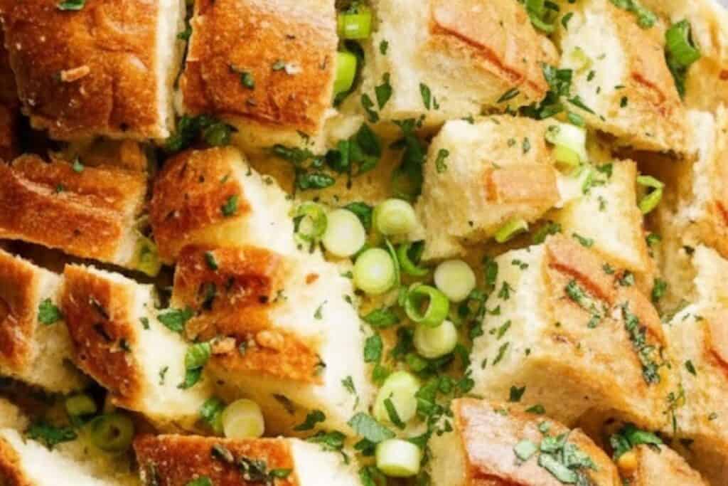 The Ultimate Pull Apart Cheesy Garlic Bread - Cafe Delites