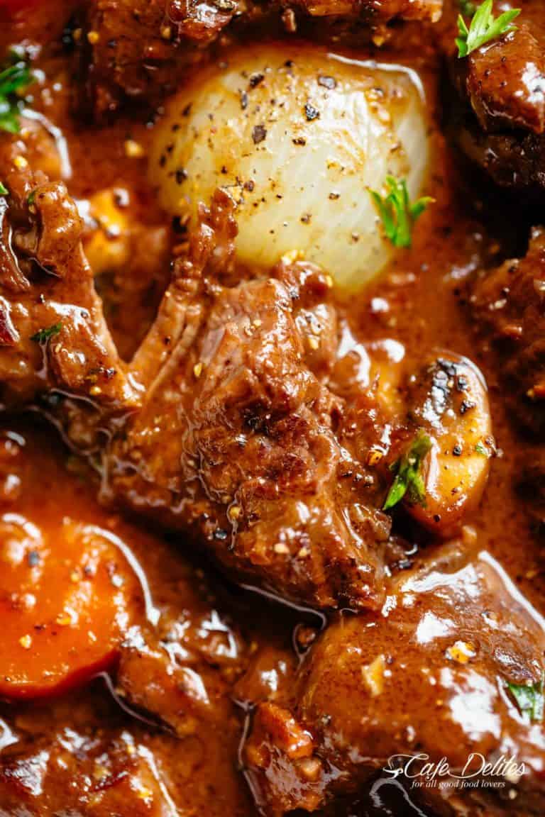 Beef Bourguignon (Julia Child Recipe) - Cafe Delites