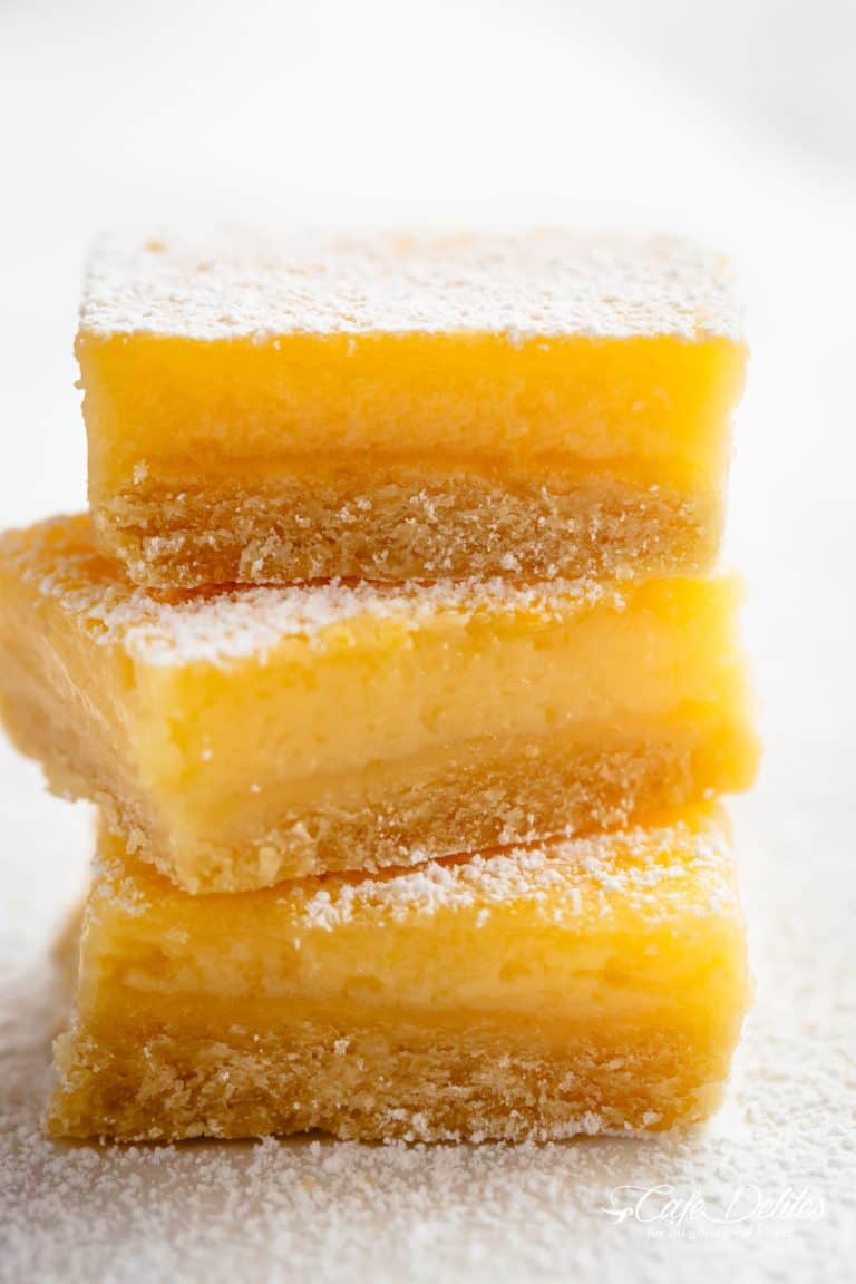 Lemon Bars - Cafe Delites