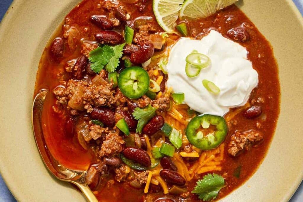 Beef Chili - Cafe Delites