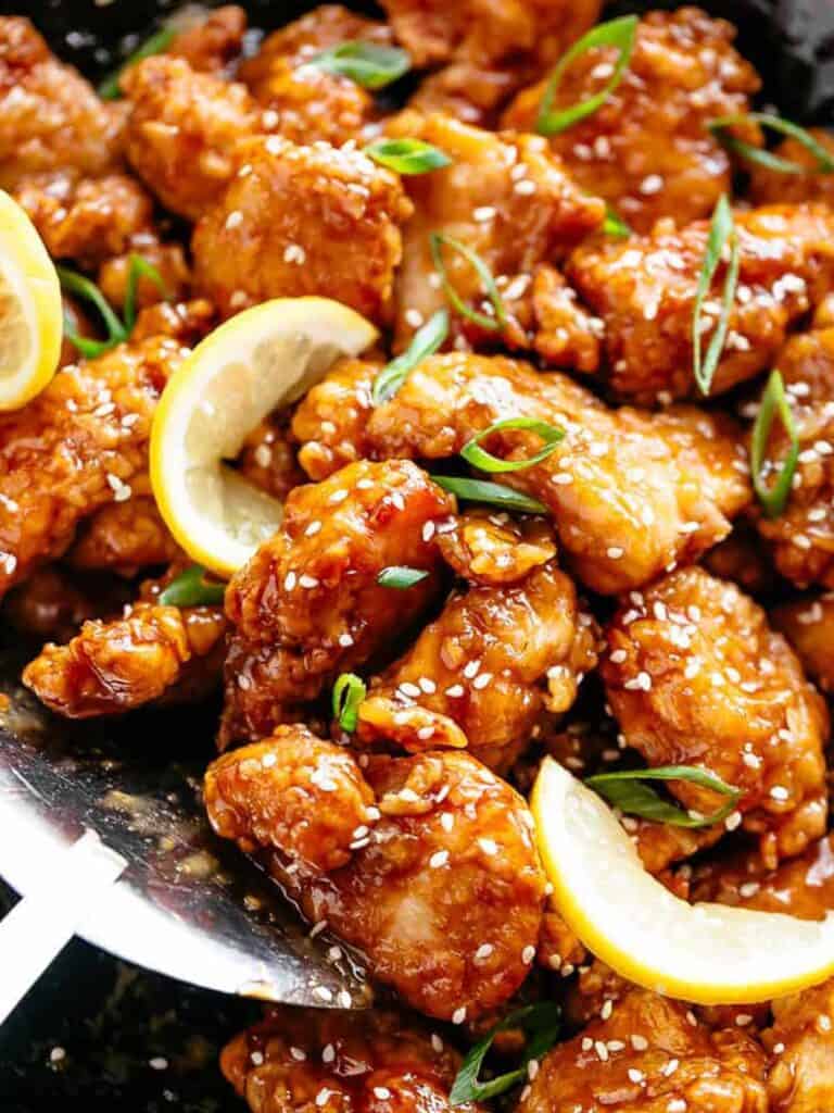 Chinese Lemon Chicken - Cafe Delites