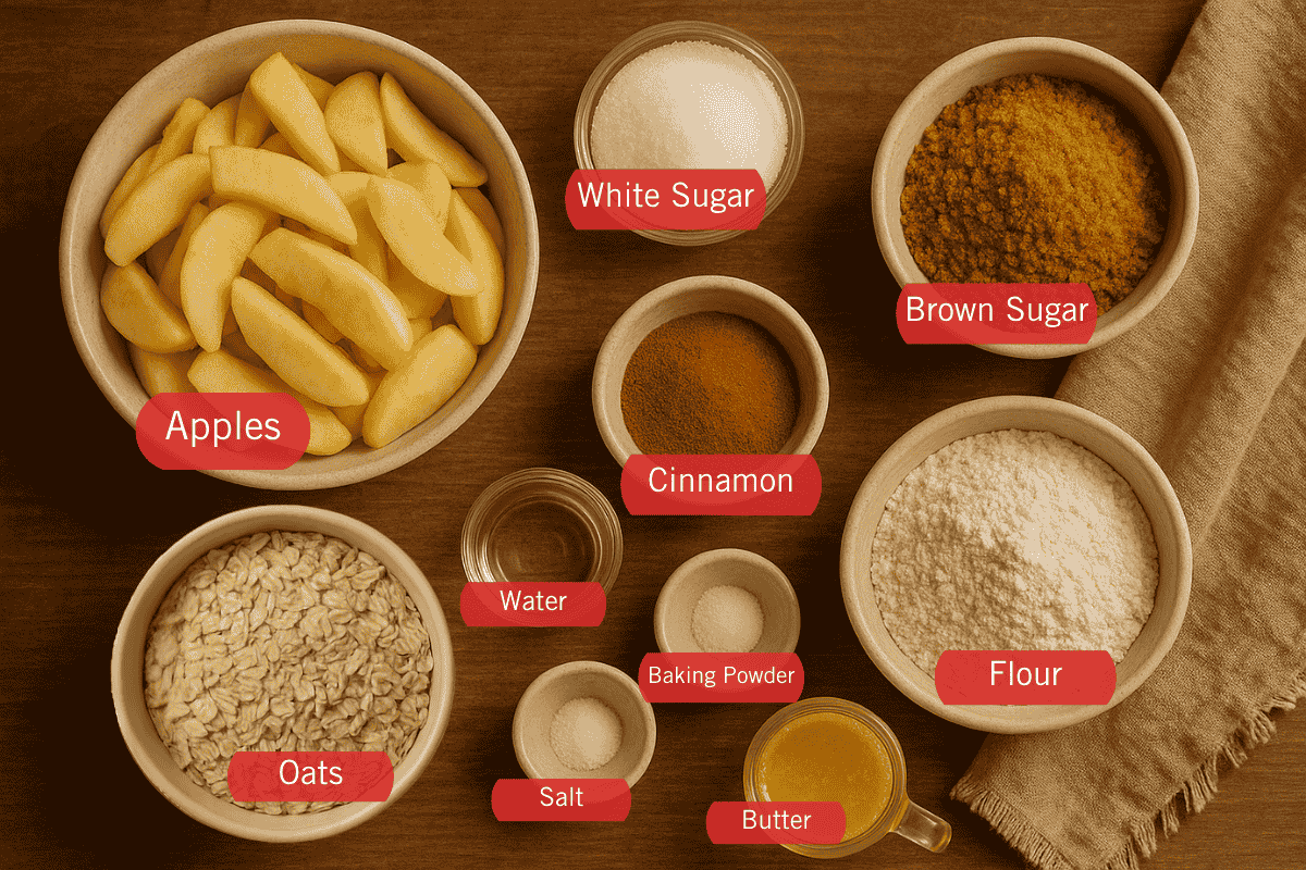 Easy Apple Crumble - Cafe Delites