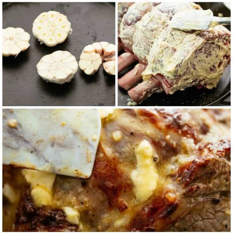 Garlic Butter Prime Rib - Cafe Delites