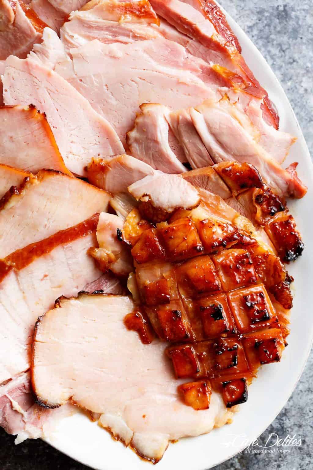 Maple Glazed Ham - Cafe Delites