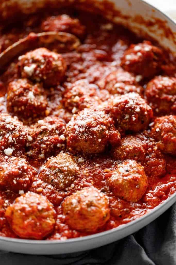Baked Meatballs - Cafe Delites