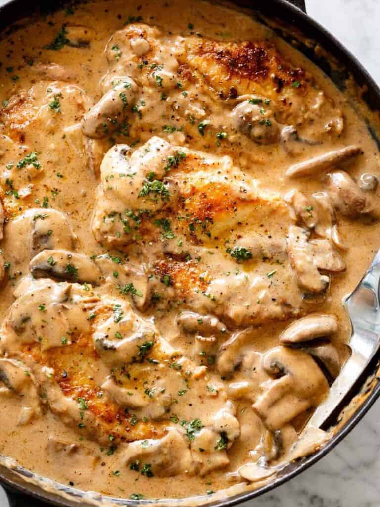 Chicken Stroganoff - Cafe Delites