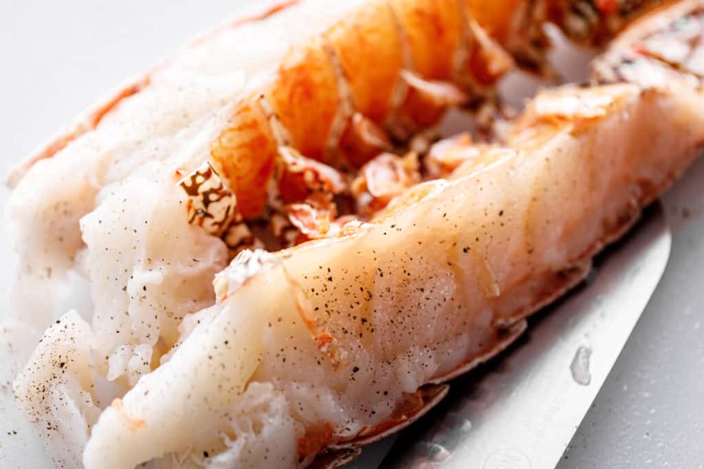 Easy Easy Grilled Lobster Tails with garlic butter - Cafe Delites