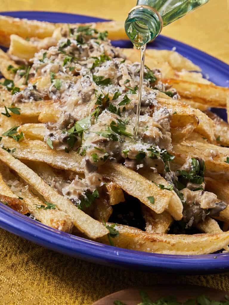 Homemade Truffle Fries - Cafe Delites
