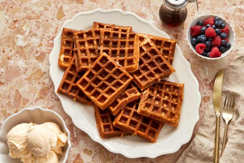 The Best Paffles (Waffle Pancakes) - Cafe Delites