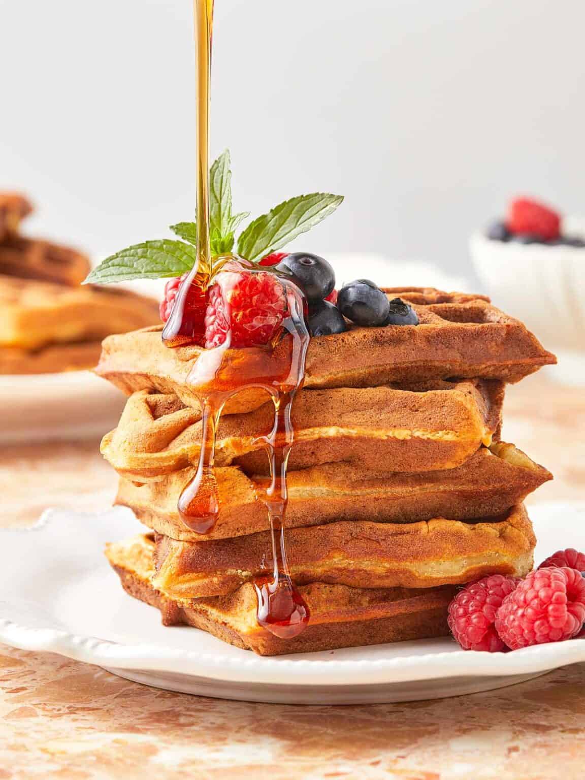 The Best Paffles (Waffle Pancakes) - Cafe Delites