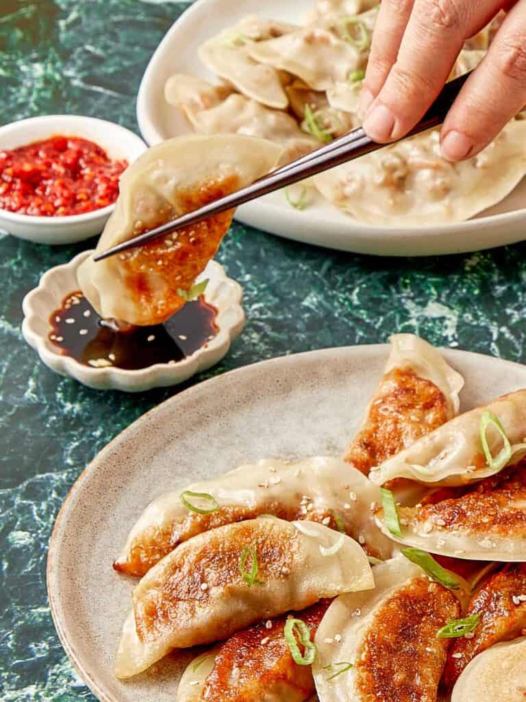 My Go-To Pork Dumplings - Cafe Delites