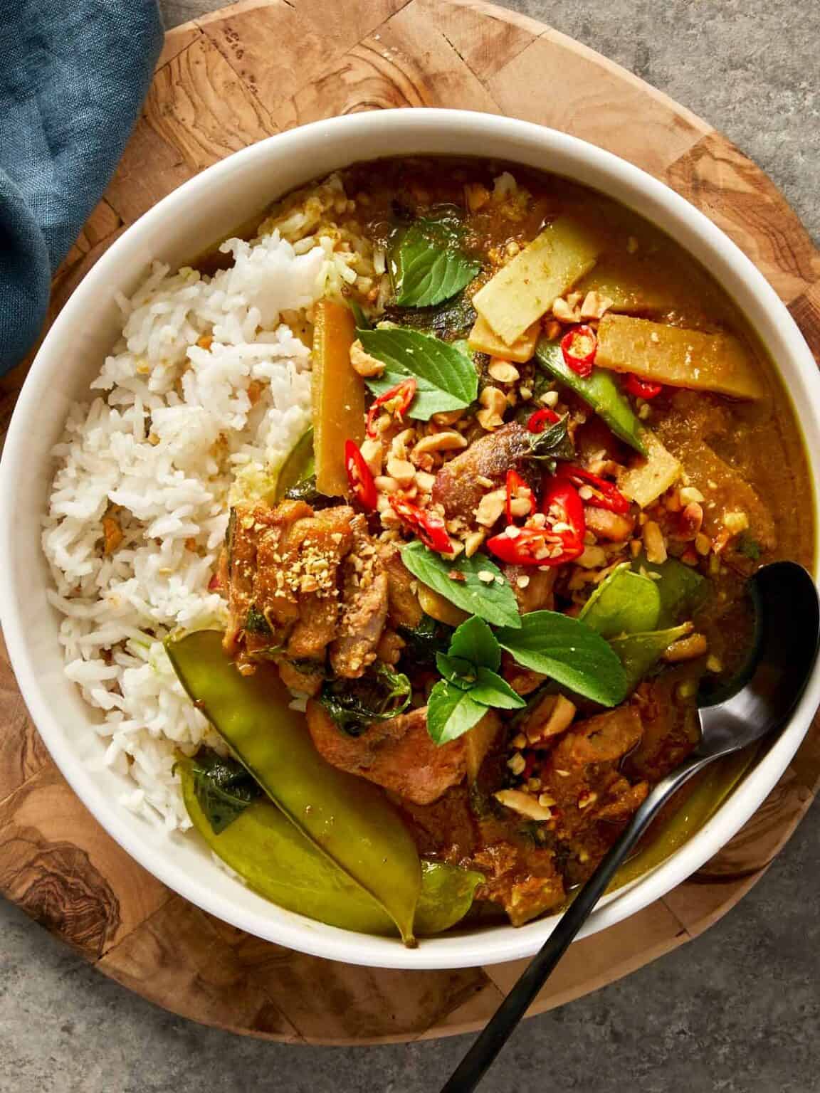 Thai Green Chicken Curry - Cafe Delites