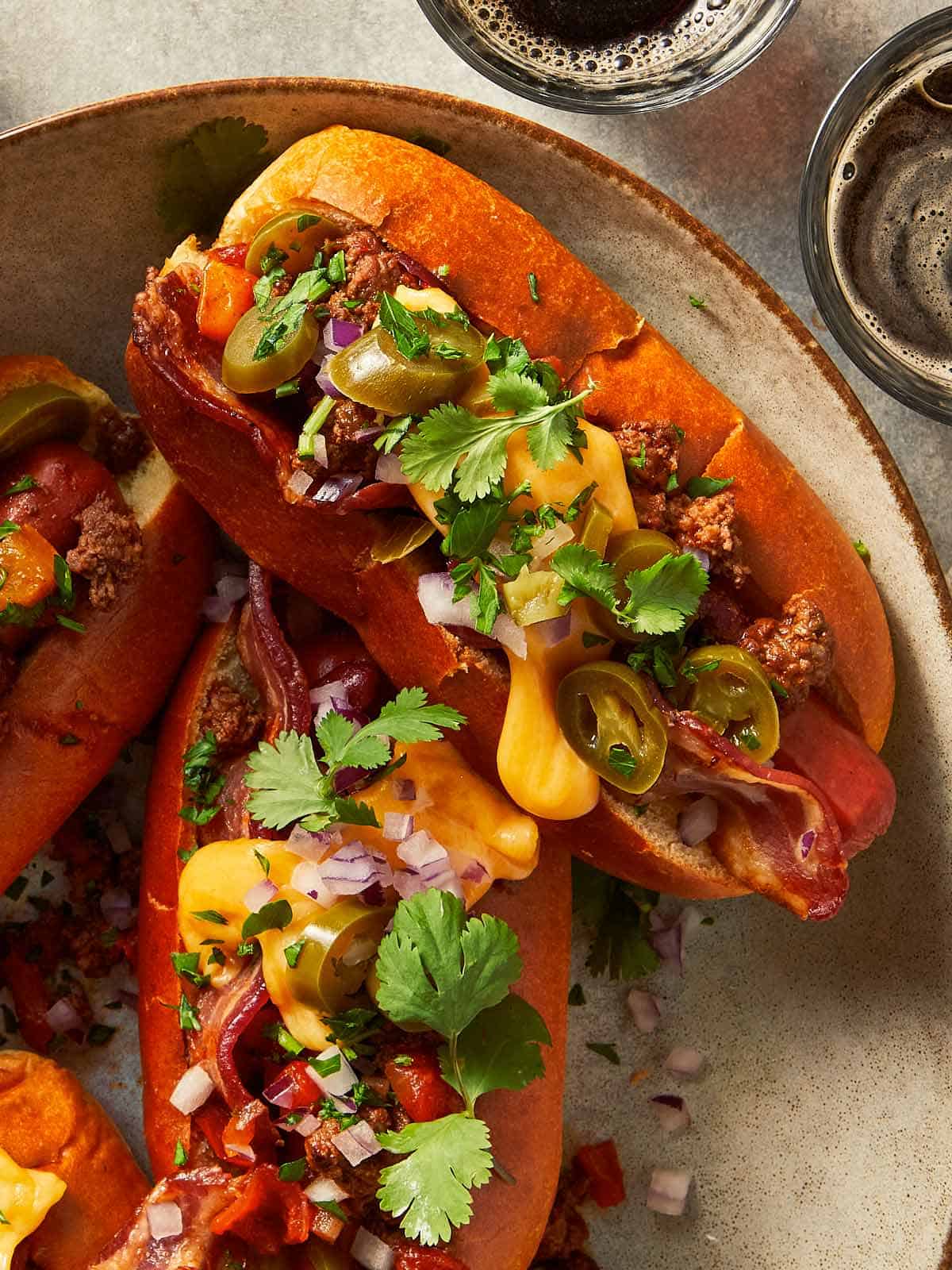 Homemade Chili Dogs - Cafe Delites