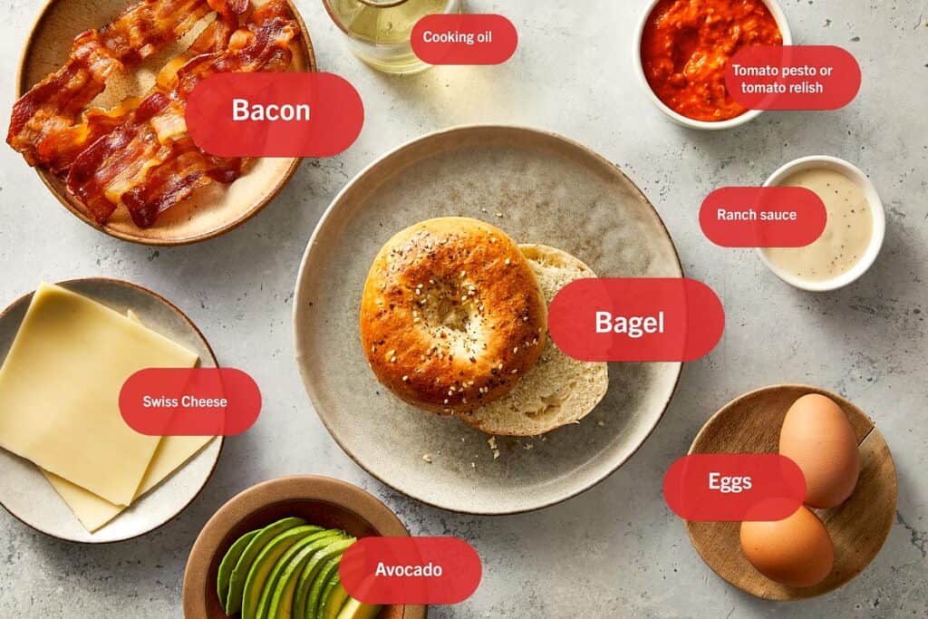 10-Minute Breakfast Bagel - Cafe Delites